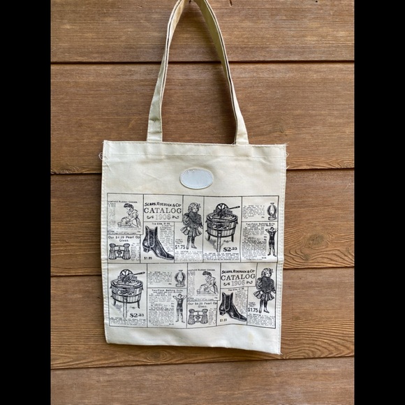 Vintage | Bags | Reproduction 96 Sears Roebuck And Co Catalog Canvas ...